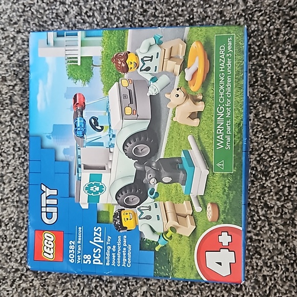 Lego | Toys | Lego City Vet Van Rescue 6382 New In Box | Poshmark